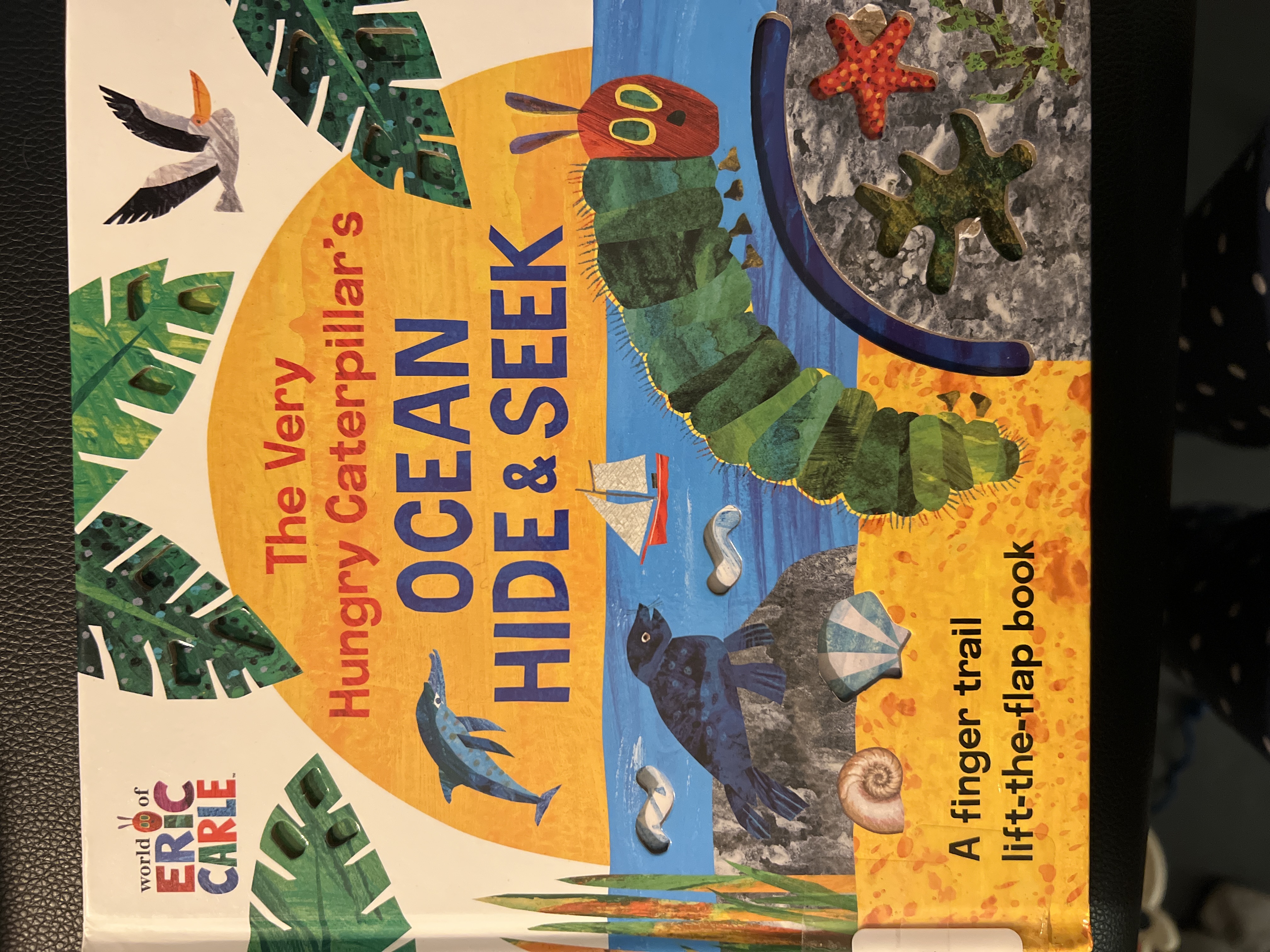 The Very Hungry Caterpillar's Ocean Hide & Seek: A Finger Trail Lift ...