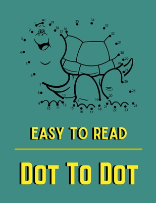 Easy to Read Dot to Dots: beautiful dot 8.5 x 11 inch 30 pages, images ...