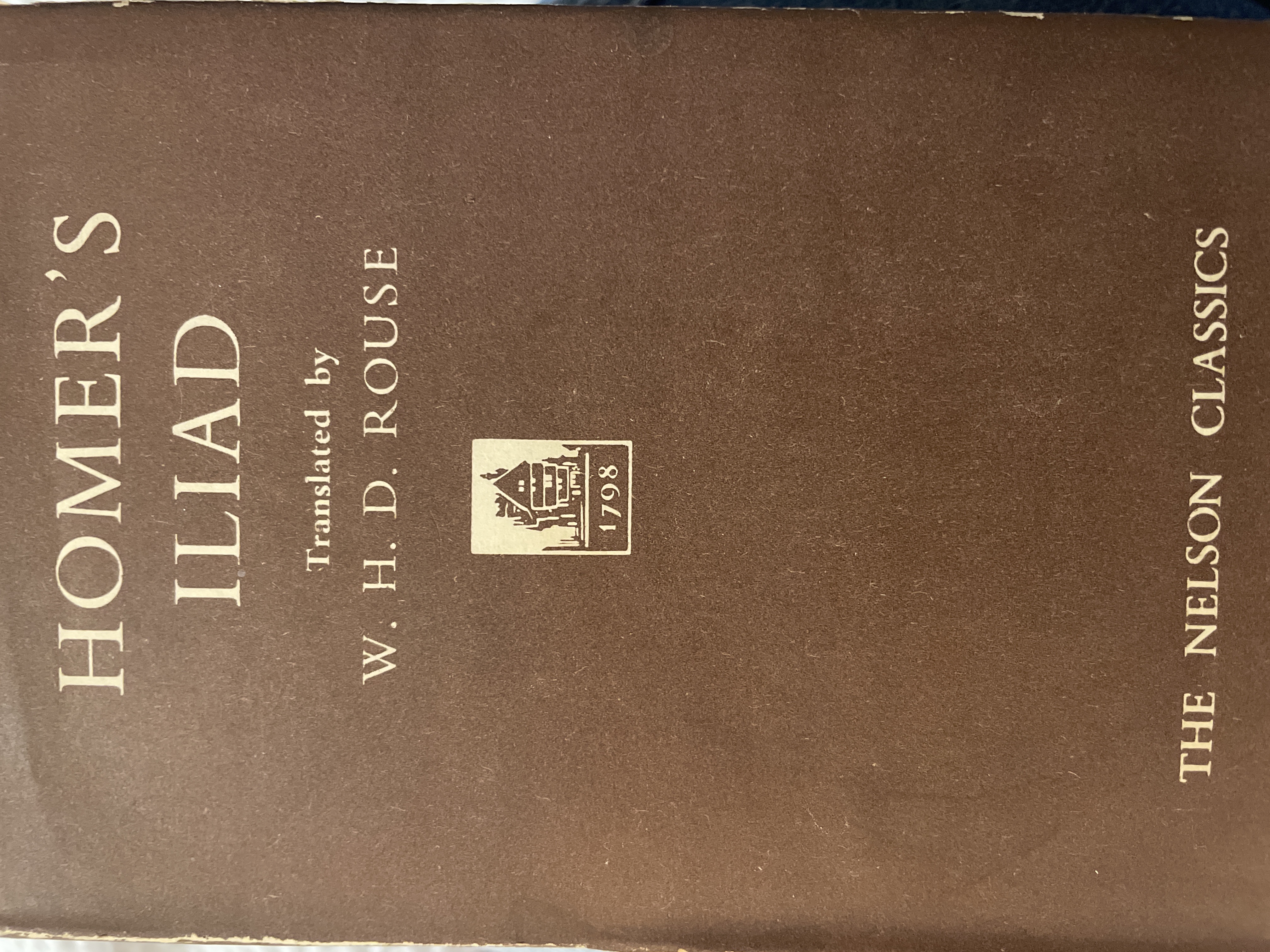 Homer's Iliad by W.H.D. Rouse | The StoryGraph