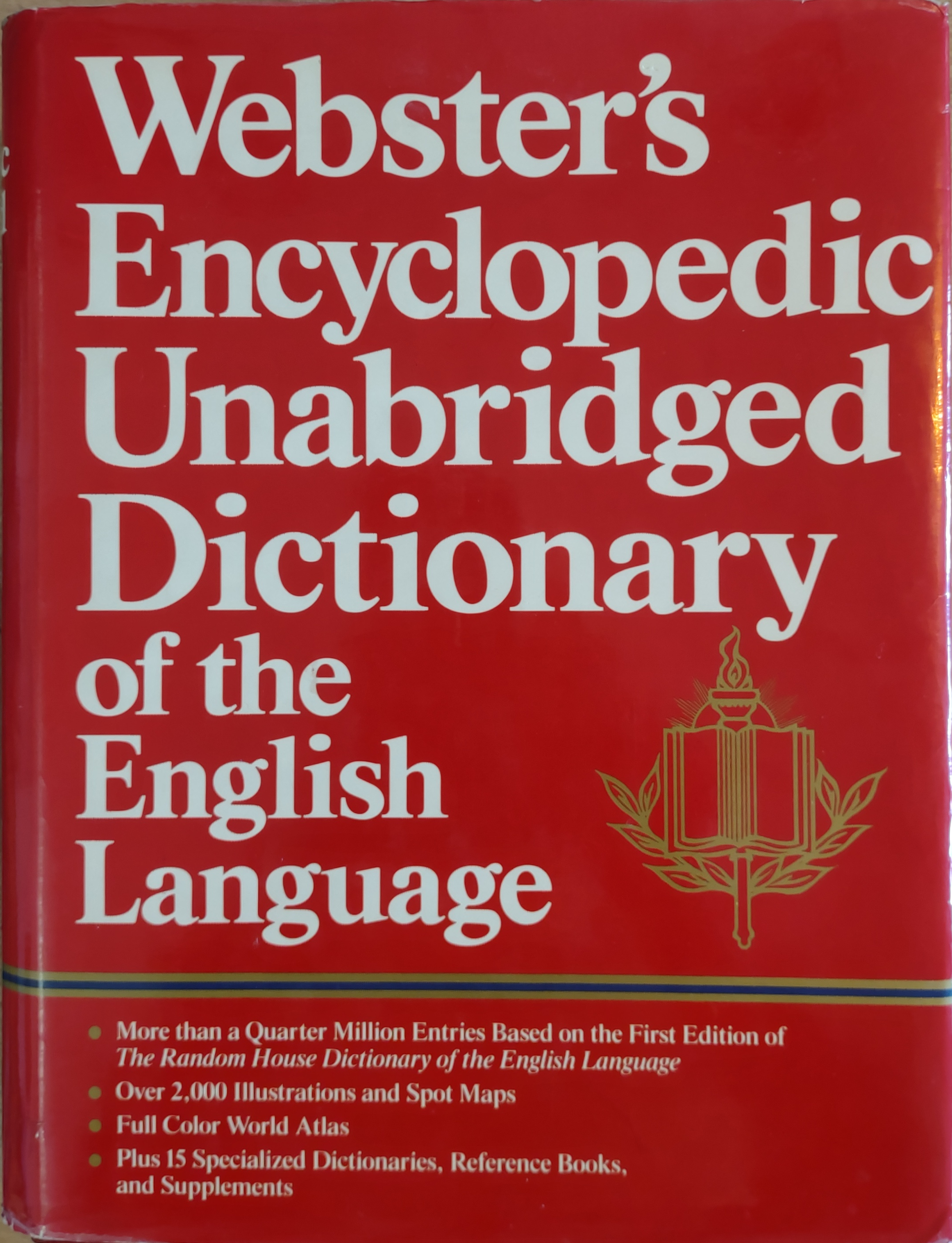Webster's Encyclopedic Unabridged Dictionary by Merriam-Webster | The ...