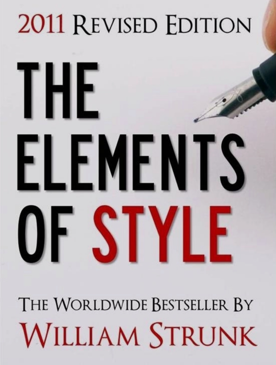 The Elements of Style (2011 Revised Edition) by William Strunk Jr., E.B ...
