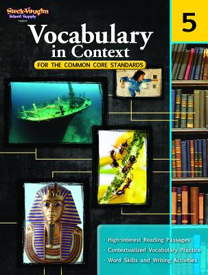 Vocabulary in Context for the Common Core Standards: Reproducible Grade ...