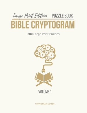 Editions for Large Print Edition Puzzle Book 2 Bible Cryptogram: Large ...