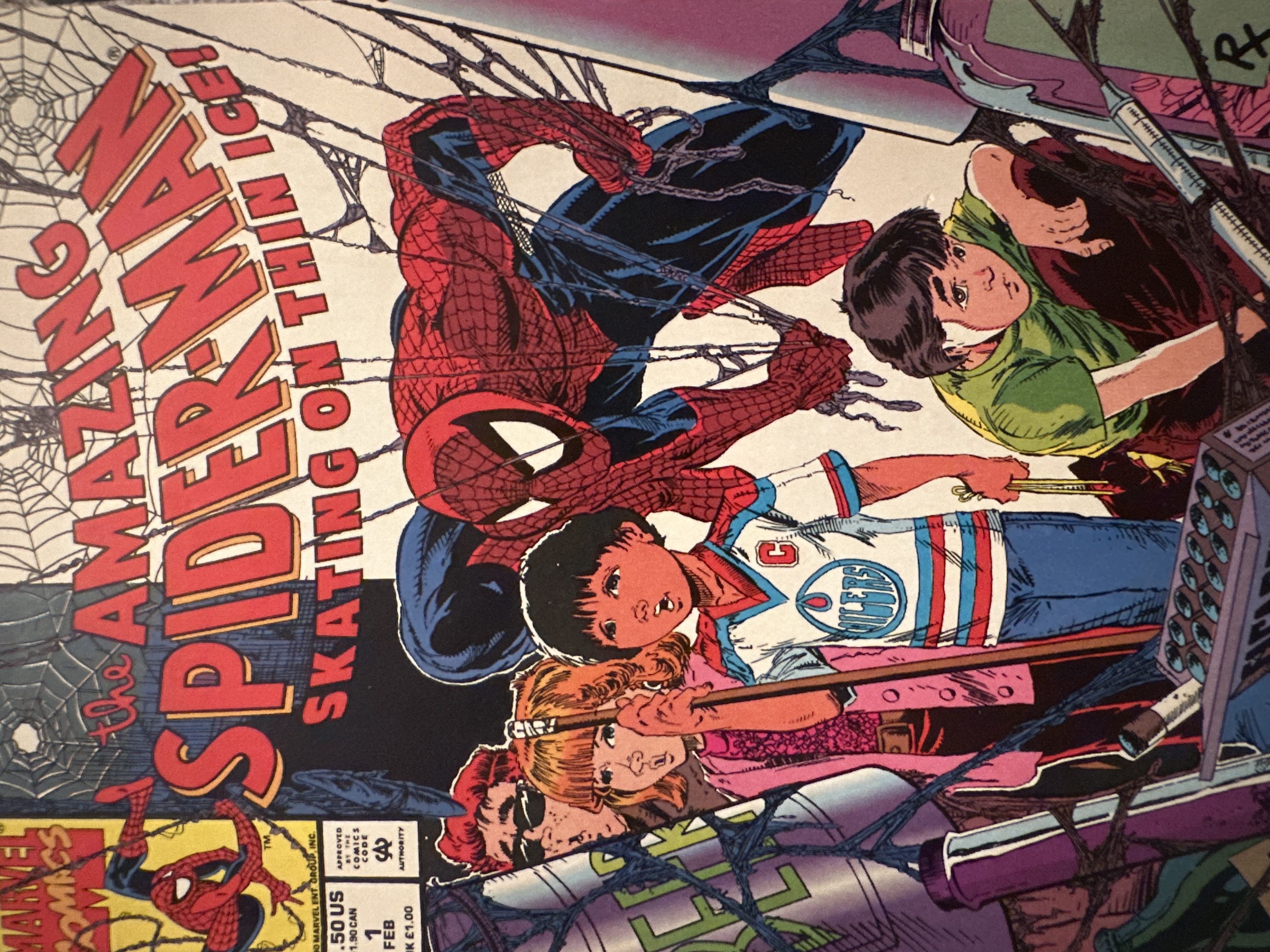 The Amazing Spider-man: Skating On Thin Ice #1 February 1993 by Dwayne ...