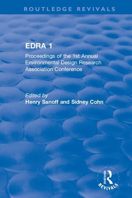 Edra 1: Proceedings of the 1st Annual Environmental Design Research ...