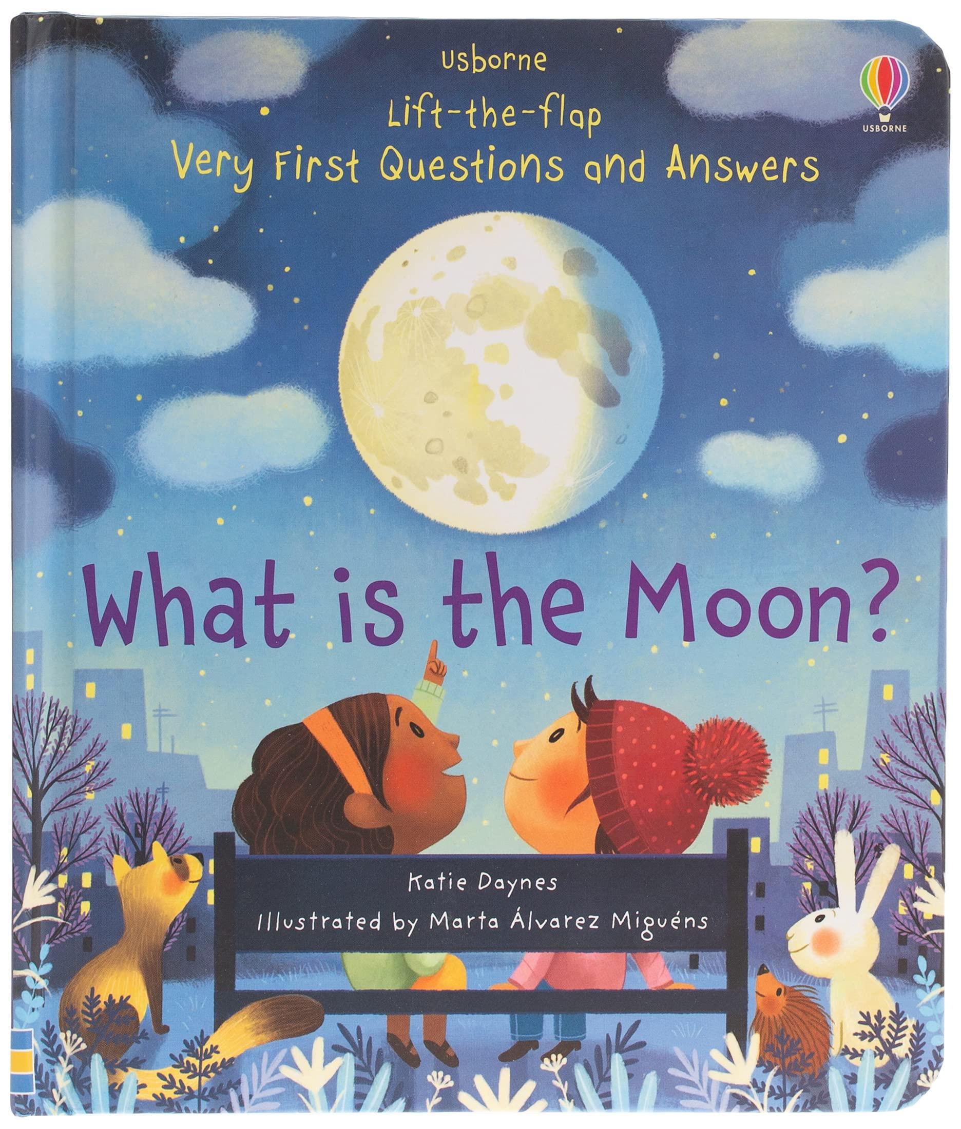 Lift the Flap Very First Questions and Answers: What Is the Moon? Board ...