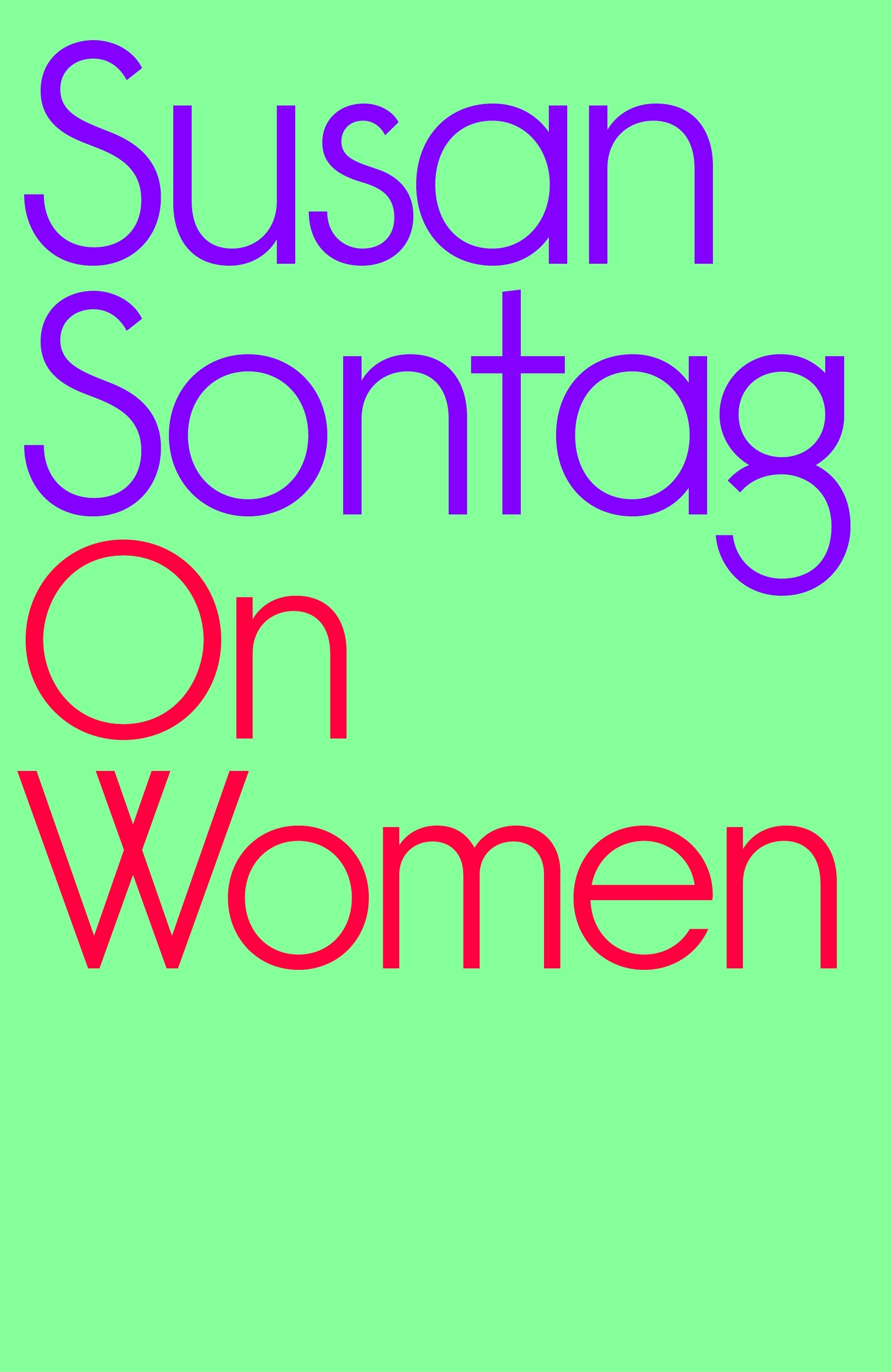 On Women by Susan Sontag | The StoryGraph