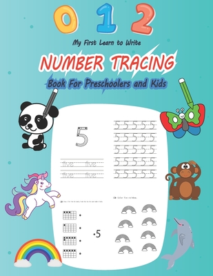 My First Learn to Write Number Tracing Book for Preschoolers and Kids ...