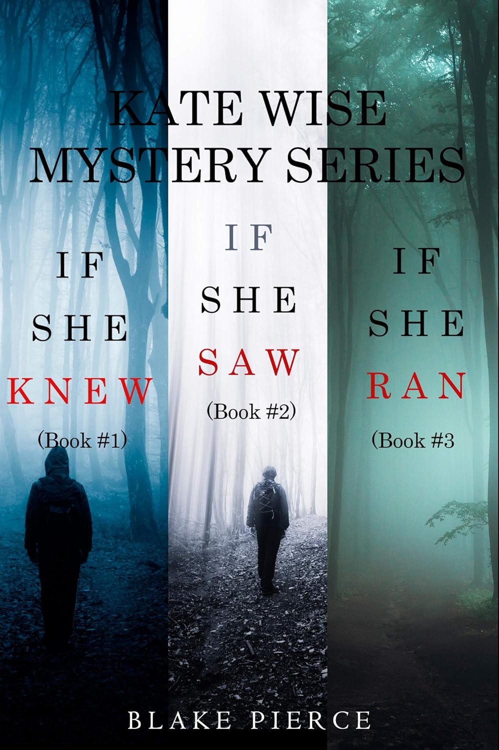Kate Wise Mystery Series: If She Knew / If She Saw / If She Ran by ...