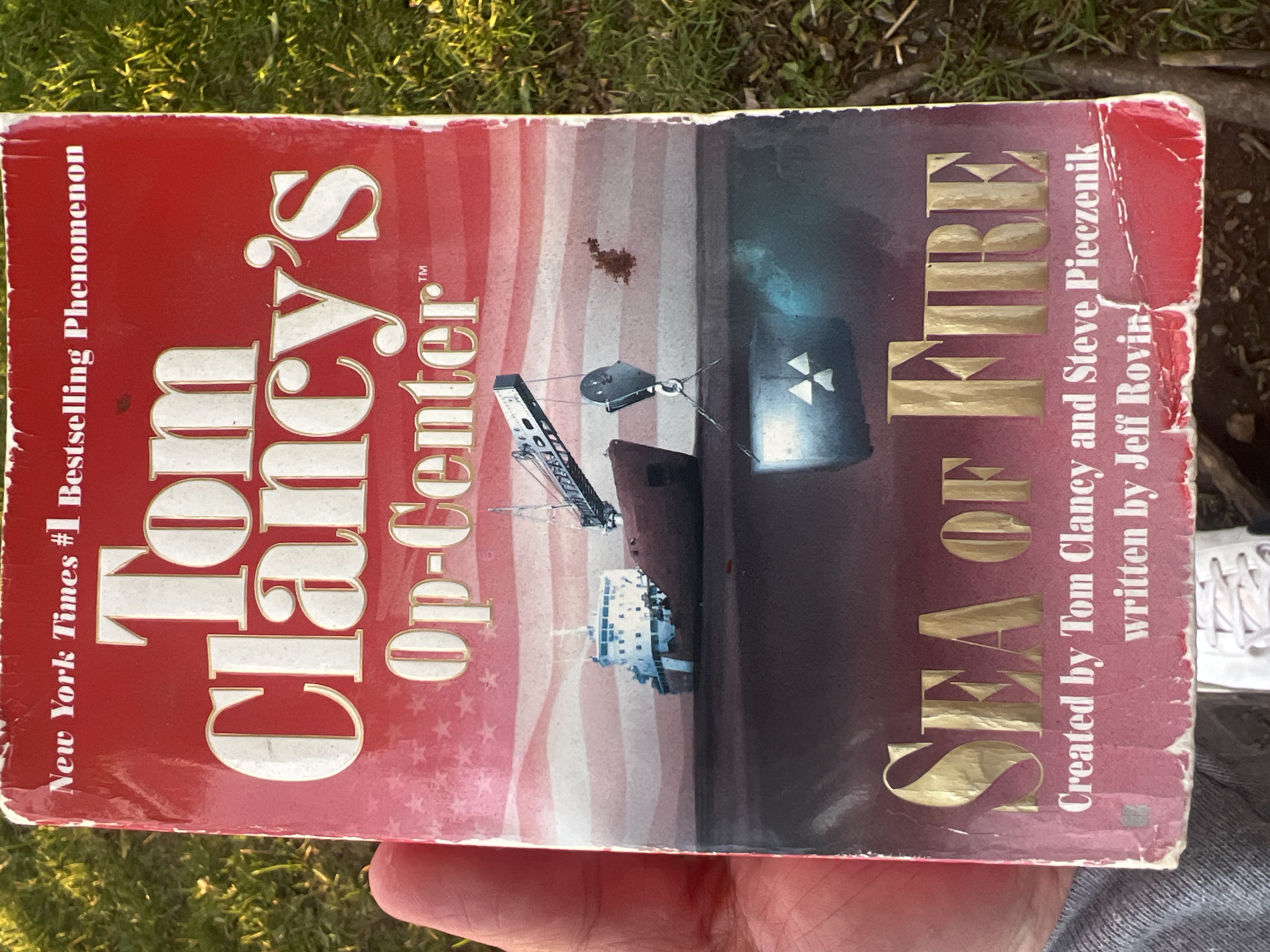 Sea of Fire: Op-Center 10 by Steve Pieczenik, Tom Clancy, Jeff Rovin ...