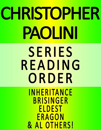 CHRISTOPHER PAOLINI - SERIES READING ORDER (SERIES LIST) - IN ORDER ...