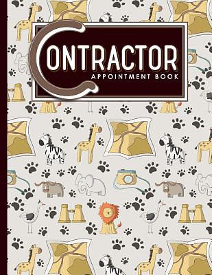 Contractor Appointment Book: 4 Columns Appointment Log, Appointment ...