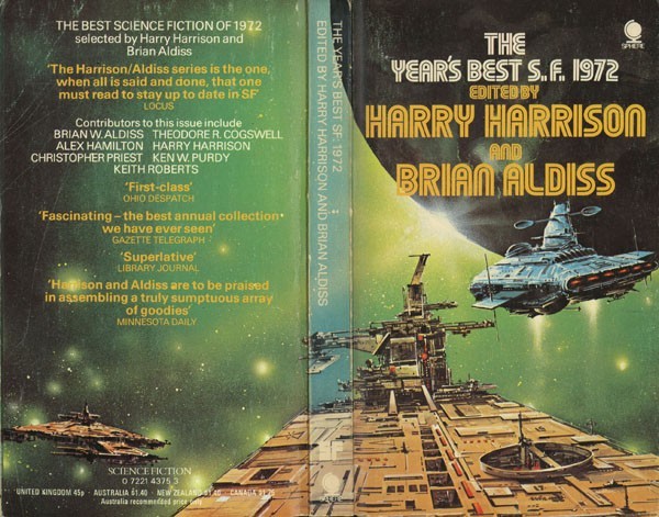 The Year's Best S.F. 1972 by Harry Harrison, Brian W. Aldiss | The ...