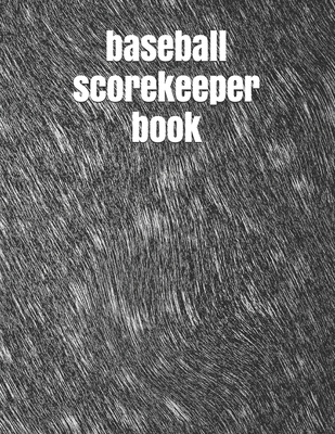 baseball scorekeeper book: The best Record Keeping Book for Baseball ...