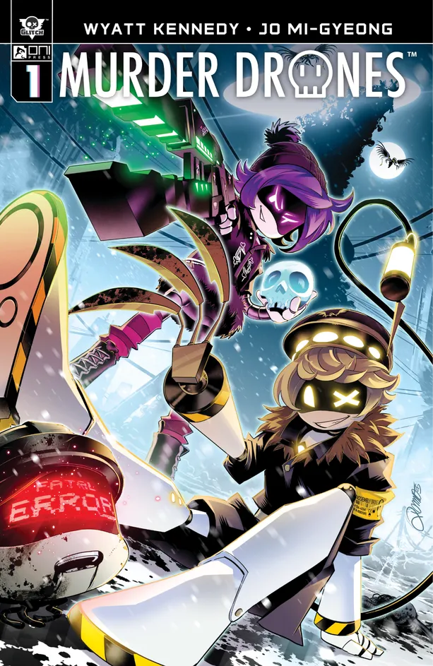Murder Drones: The Official Graphic Novel by Jo Mi-Gyeong, Wyatt ...