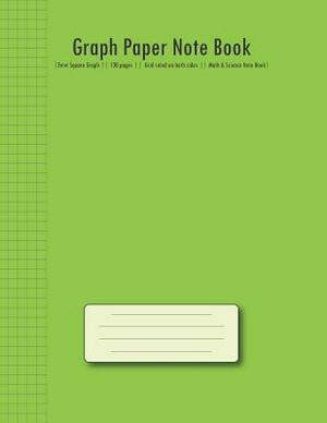 Graph Paper Note Book: 3mm Square Graph (Green Cover) 130 Pages Grid ...