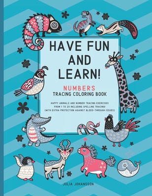 Have Fun And Learn - Numbers: Numbers Tracing Book For Children 3-6 ...