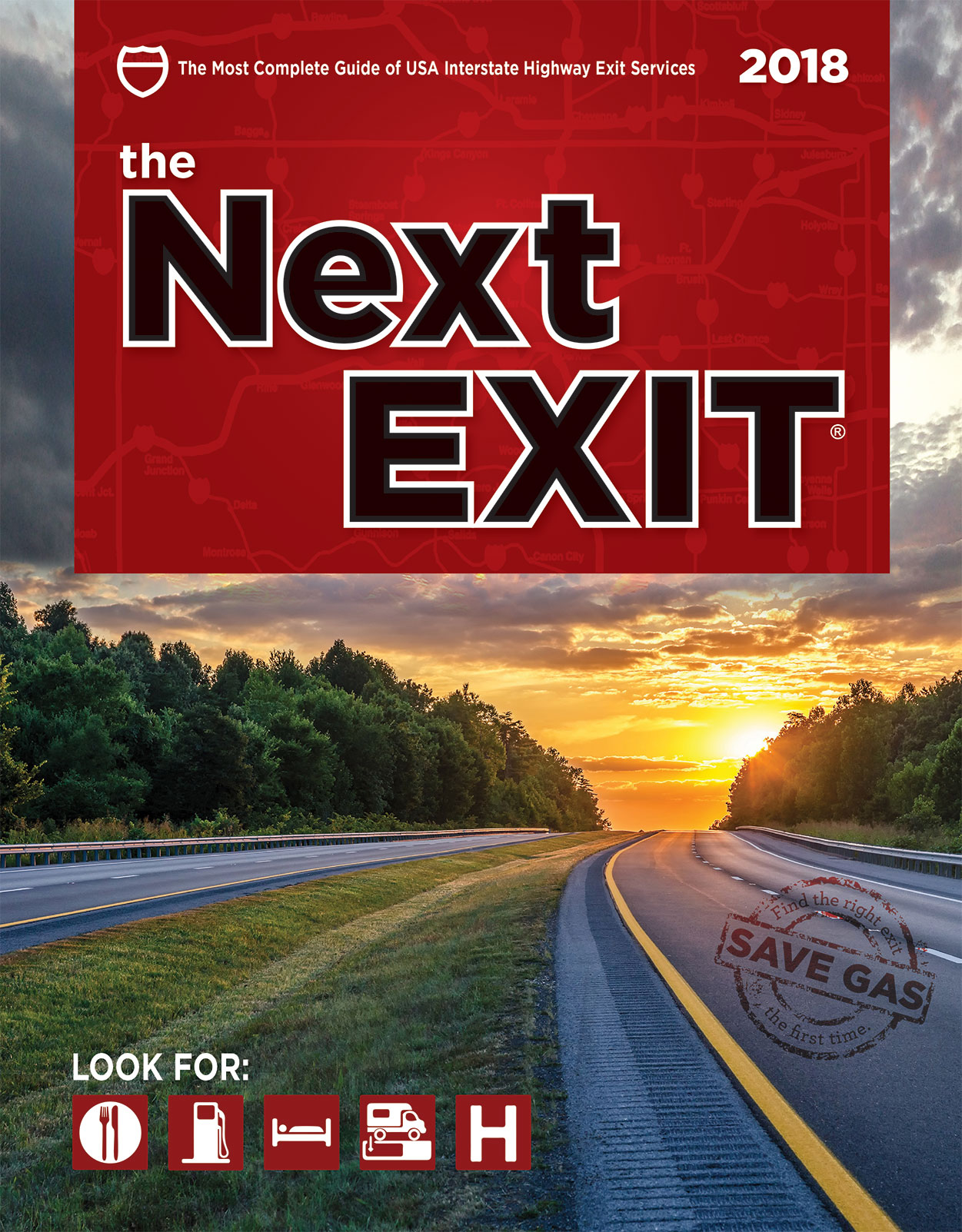 The Next Exit 2018: USA Interstate Hwy Exit Directory by Mark Watson ...