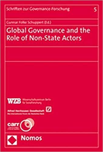 Global Governance and the Role of Non-state Actors by Gunnar Folke ...